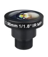 China 10 Megapixel M12  Panoramic Camera Lens 1/1.8