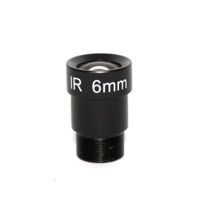 China F2.0 Mono Focal Surveillance Camera Lenses 6mm 53 Degrees M12 1/3
