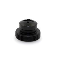 China Black Color Pinhole Camera Lens Button Type 3.7mm Security Camera Lens for sale