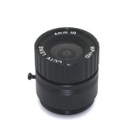 China Black Optical CCTV Motorized Zoom Lens 4mm  F1.4 Home Security Use for sale