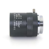 China Metal Digital Varifocal Lenses Interface 1/3 Machine Vision 3.5-8mm  Manual Aperture for sale