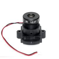 China F1.5 Aperture Starlight Camera Lens HD 3.0 Megapixel M12 IR CUT 8mm Focal Length for sale