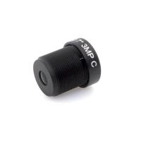 China Analog IP Cctv Camera Lens , 3MP Wide Angle Fisheye Lens M12 MTV Mount Holder for sale