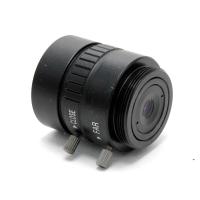 China Security IP Industrial Camera Lens , 3MP HD 12mm 1/2  CS Mount Lens IR Iris 28.5 Degree for sale