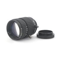 China 5MP 50mm Machine Vision Lens F1.8 Fixed Focus CS / C Mount For CCTV Camera for sale