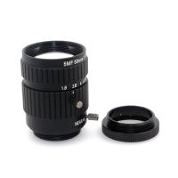 China 5MP 50mm Machine Vision Lens F1.8 Fixed Focus CS / C Mount For CCTV Camera for sale