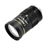 China Flat Image HD Megapixel Varifocal Lens 3.0MP 8-50mm F1.4 Manual IRIS Zoom Focus for sale