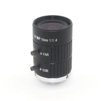 China Manual IRIS Focus Machine Vision Lens 10MP 16mm HD For Security Industrial Microscope for sale