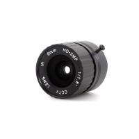 China 6mm 3.0MP HD CS Mount Lens 53 Degree Field Angle 3MP Resolution Long Lifespan for sale