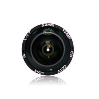 China 4K 12 Megapixel Fixed Cs Mount Cctv Lens 12MP 3.2mm 160 Degree 1/1.7 Inch F2.0 for sale
