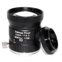 China 5mm HD 5MP LENS CCTV Camera Lens F1.6 Aperture 1/1.7