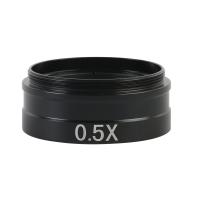 China 0.7-4.5x Adjustable 5-360X Magnification C mount lens 0.5X/2.0X Barlow Auxiliary Lens For Industry Microscope Camera for sale
