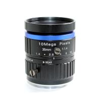 China 35mm 10MP High Resolution Lens 1/1.4 HD Manual IRIS Focus C Mount For CCTV Camera Industrial Microscope for sale