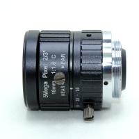 China 5MP 16mm C mount lens with 2/3'' image size for Machine Vision HD Camera for sale