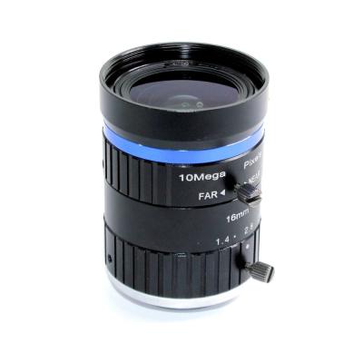 China 10MP machine vision industrial camera lens C interface 16mmm 1 inch fixed focus for C-Port raspberry camera for sale