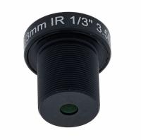 China 2.3mm 3.5mp F2.2 1/3 inch m12 wide angle cctv board IR lens for sale