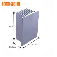 China High Precision Magnesium Heat Sink AZ31B Power Supply Heat Sink for sale