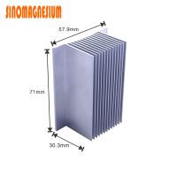 China High Precision Magnesium Heat Sink AZ31B Power Supply Heat Sink for sale