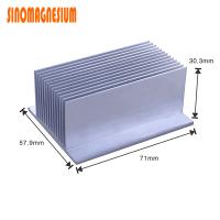 China High Precision Magnesium Heat Sink AZ31B Power Supply Heat Sink for sale