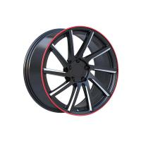 China 22J ET50 Rims Magnesium Alloy Wheels 16 Inch Matt Black Painting for sale