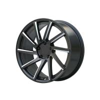 China 22J ET50 Rims Magnesium Alloy Wheels 16 Inch Matt Black Painting for sale