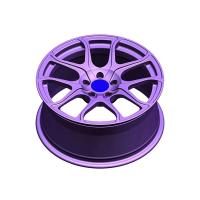 China Purple 20 Inch 4WD Rims 18x8.5 5x114.3 BMW Magnesium Wheels for sale