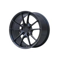 China Black 17x7.5 18 Inch Forged Rims 4x108 Magnesium Alloy Wheels for sale