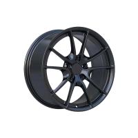 China Black 17x7.5 18 Inch Forged Rims 4x108 Magnesium Alloy Wheels for sale