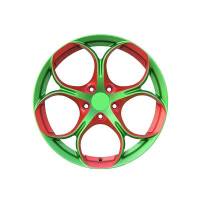 China Mg 16x7 4x100 Magnesium Alloy Wheels ET10 Lightweight Forged Rims for sale