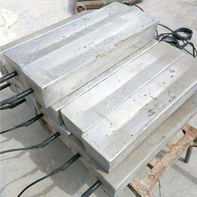 China AZ63 AZ31 Magnesium Sacrificial Anode High Purity Mg Anode For Water Heater for sale