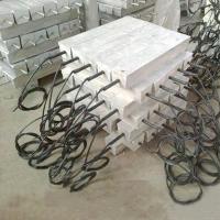 China 95% Mg Al Alloy Magnesium Round Bar AZ31B Anode Rod For Solar Water Heater for sale