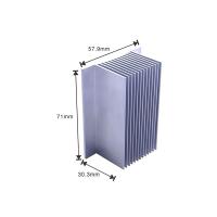 China SGS 95% Magnesium Heat Sink Aluminium Extrusion AZ91D Electronic Heatsink for sale