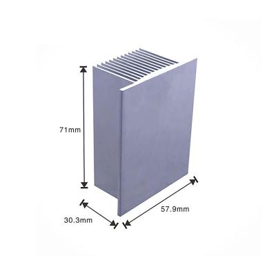 China SGS 95% Magnesium Heat Sink Aluminium Extrusion AZ91D Electronic Heatsink for sale