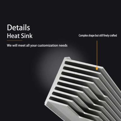 China Magnesium Alloy 95% Forged Heat Sink AZ31B AZ61 AZ91D Forged Heatsink for sale