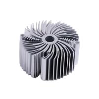 China Maggnesium AZ61 Circular Heat Sink Round Extruded Aluminum Heatsink for sale