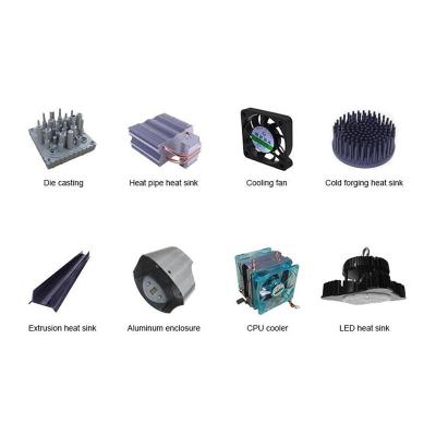 China CNC Machining Alloy Extrusion Profiles AZ91D Magnesium Heat Sink for sale