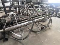 China 500-5000KG Industrial Ribbon Mixer Easy installation For Poultry Feed Mixing for sale