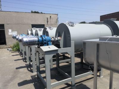 China Ribbon 50Tons/Day Agitator 7.5KW Dry Powder Mixer Machine Factory Price for sale