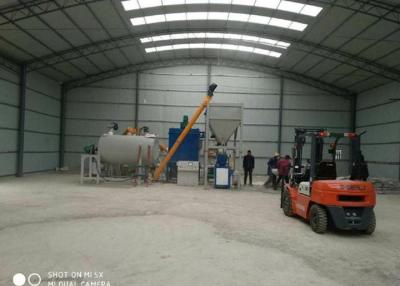 China 380v Ribbon Mixer Machine / Dry Mortar Mixer Machine For Putty Powder Mixing for sale