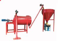 China 1-10 Ton / Batch Ribbon Mixer Machine Cement Mortar Mixing 220-440V for sale