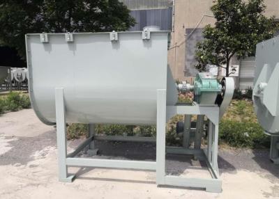 China Animal Horizontal Ribbon Mixer / Dry Poultry Cattle Feed Mixer For Agriculture for sale