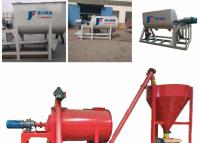 China Dry Mortar Powder Mixer Machine , Horizontal Screw Mixer For Building Materials for sale