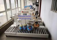 China Semi Automatic Paint Filling Machine High Viscosity Chemical Lubricants Paint Barrel Weighing for sale