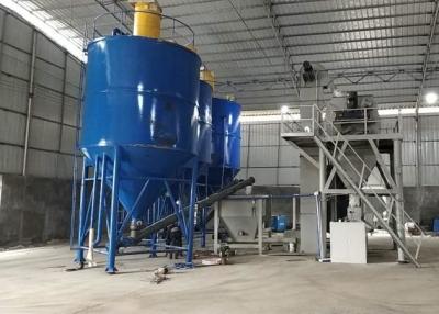 China 2022 High Quality Automatic Dry Mortar Production Line Use Twin Shaft Paddle Mixer for sale