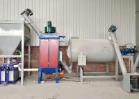 China Wall Putty Dry Mortar 4t/H Tile Adhesive Mixer Dry Mortar Production Line for sale