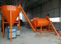 China Easy Operation Dry Mortar Production Line / Tile Adhesive Dry Mixture Mini Plant for sale