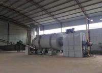 China 10 T/H Rotary Sand Dryer Drying Kiln With Wood Heat Rotary Drying System for sale