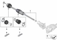 China BMW G38 Automotive Drive Shaft 33208667167 33208667166 31608664675 for sale