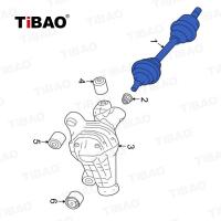 China 31608639519 Automotive Drive Shaft 31608639519 Metal Material For G11 G12 for sale
