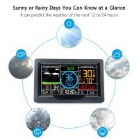 China Home Outdoor Wireless Automatic Weather Station Measures Wind Direction, Wind Speed And Rainfall Weather Forecast for sale